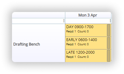 How do I build a Rota using the Drafting Bench?