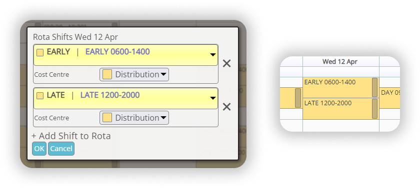 How do I make changes to the Rota?