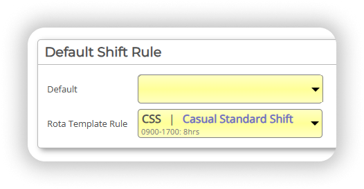 How do I set up an Employee to be included in the Rota?