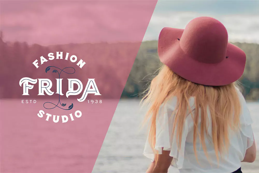 Flor Layered Font & Floral Extras