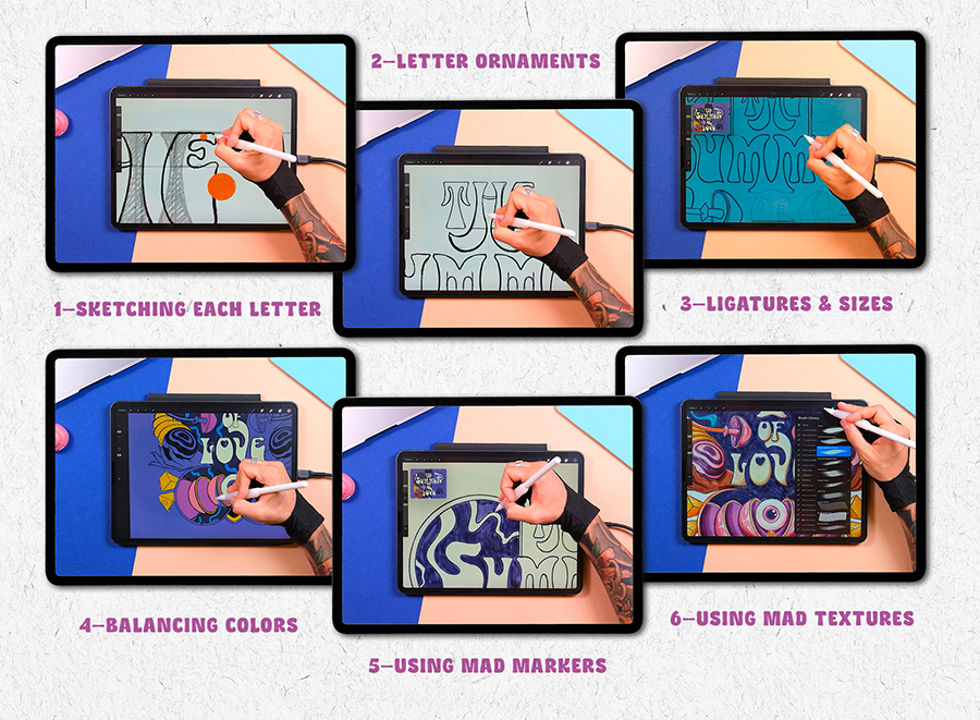 Marker Madness – Procreate Brush Set