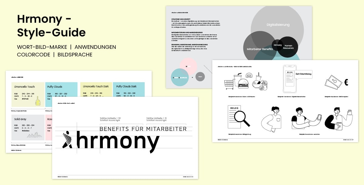 Corporate Identity Agentur zur Entwicklung von Style Guides