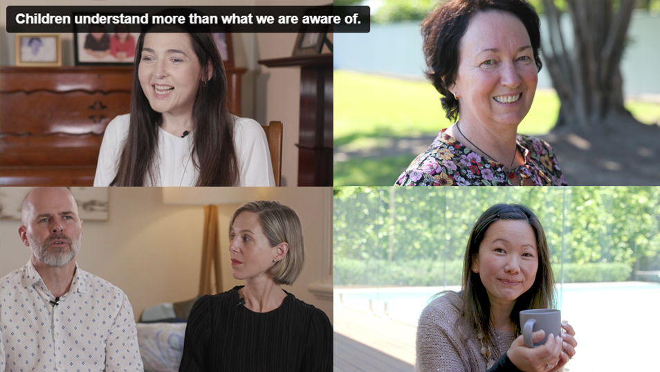 Parents of young stroke survivors - Video on Young Stroke