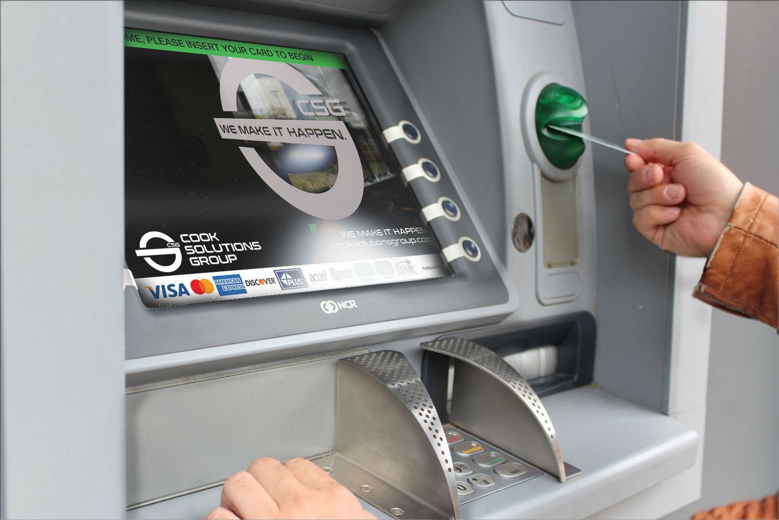 Night drop depository fishing attacks, anti-fishing finger kits a ...