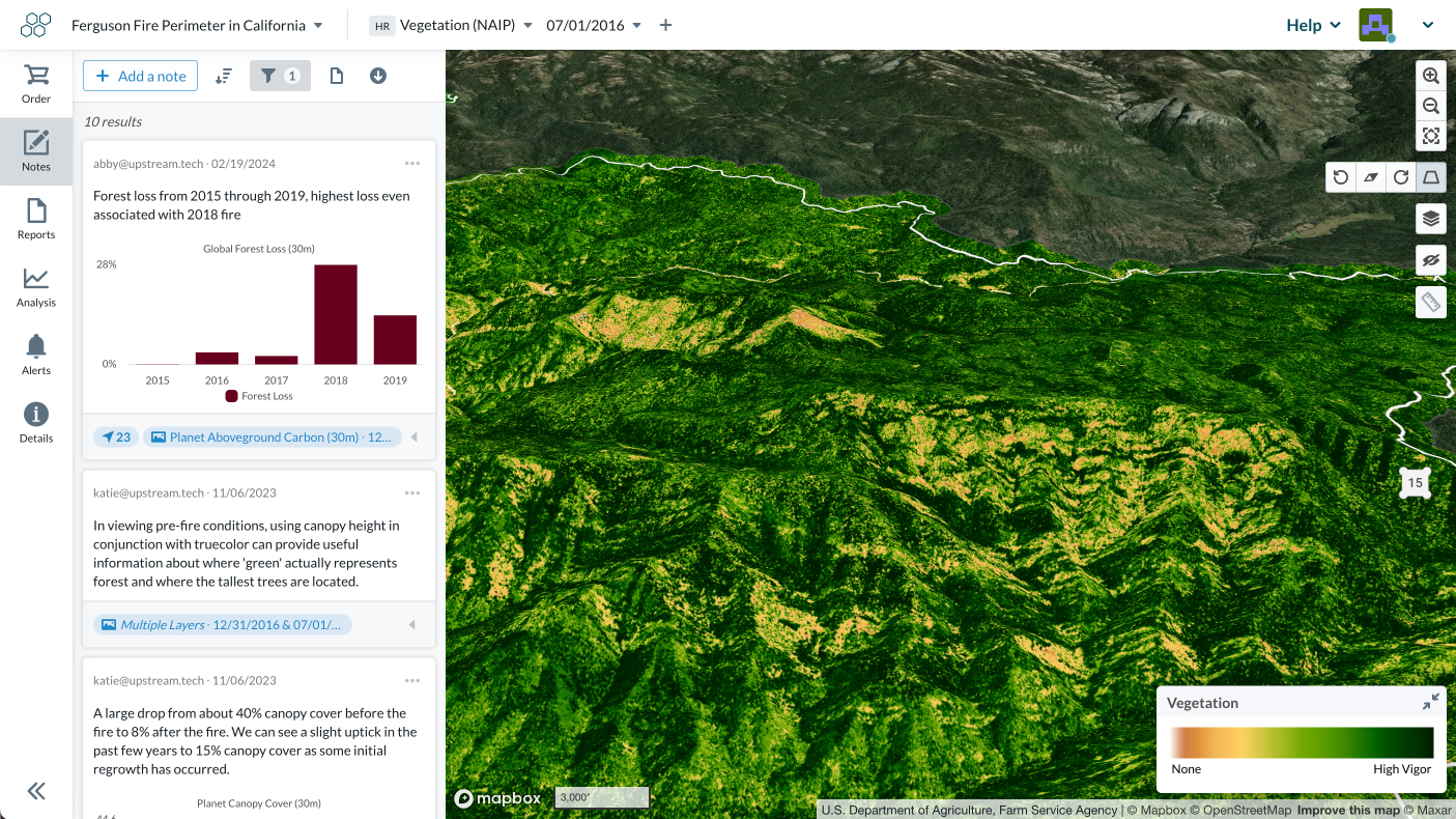 Features - Lens - Upstream Tech