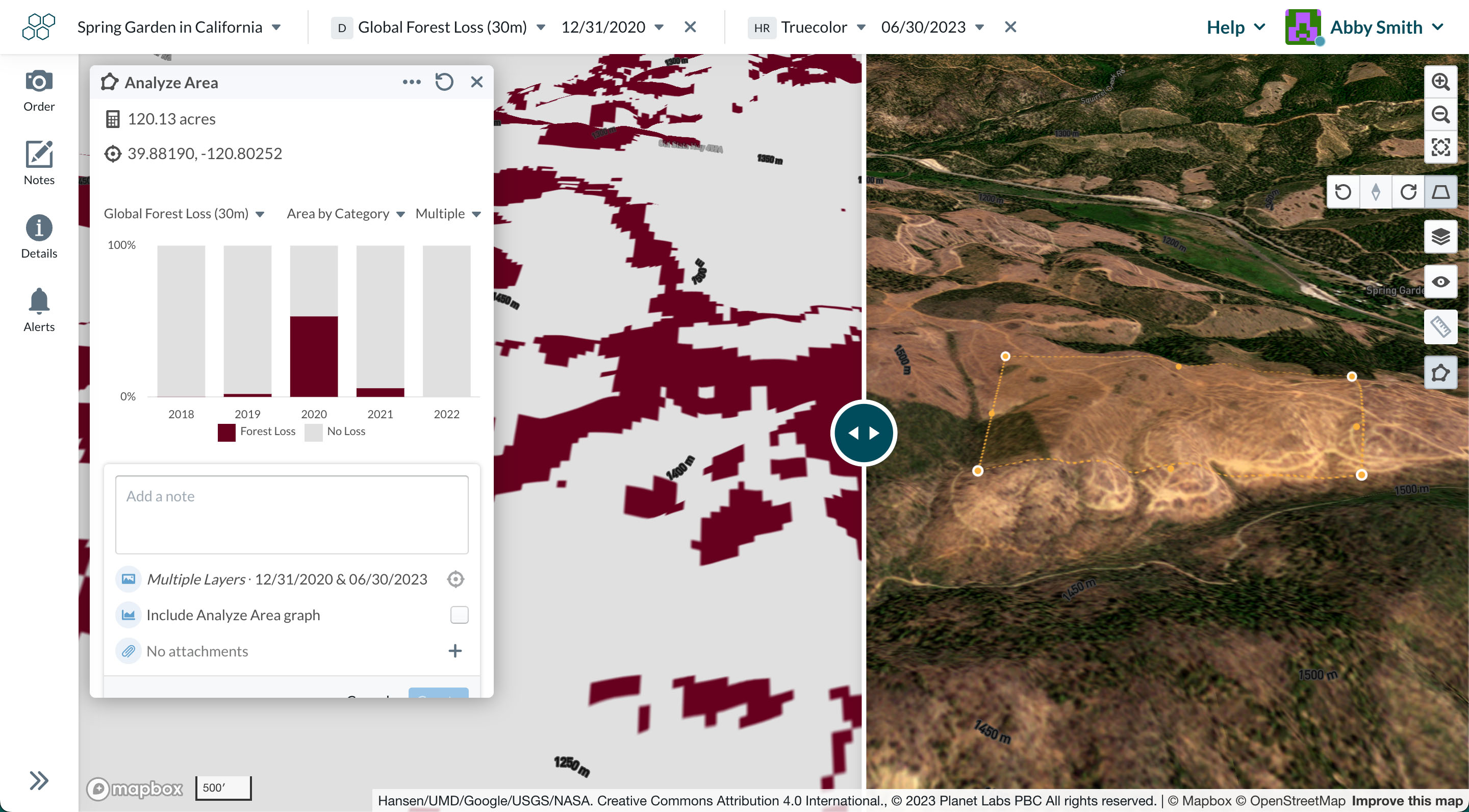 Global 21st-century Forest Loss dataset now in Lens - Upstream Tech
