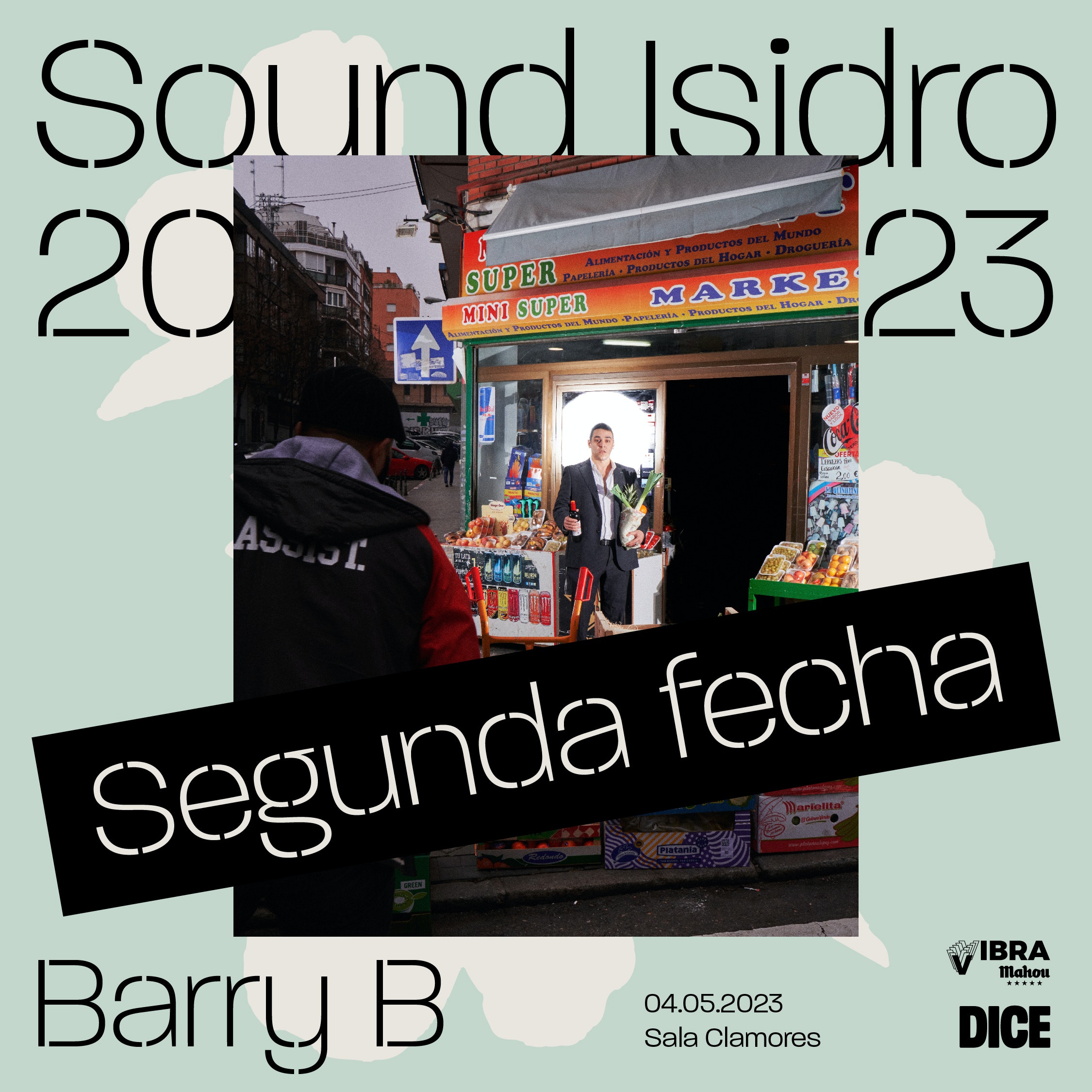 Barry B. SEGUNDA FECHA en Sala Clamores