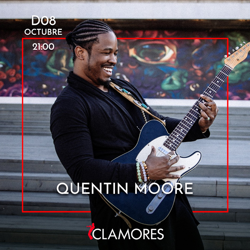 Quentin Moore en Sala Clamores