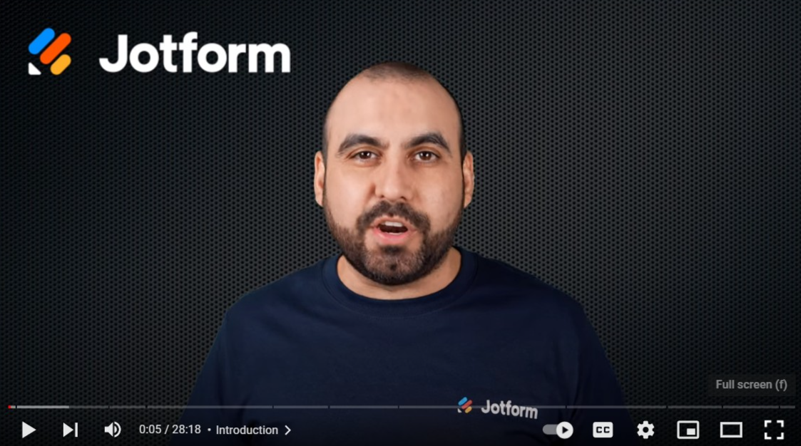 Jotform Tutorial: How to Use Jotform, Youtube Contents | Designer.tips