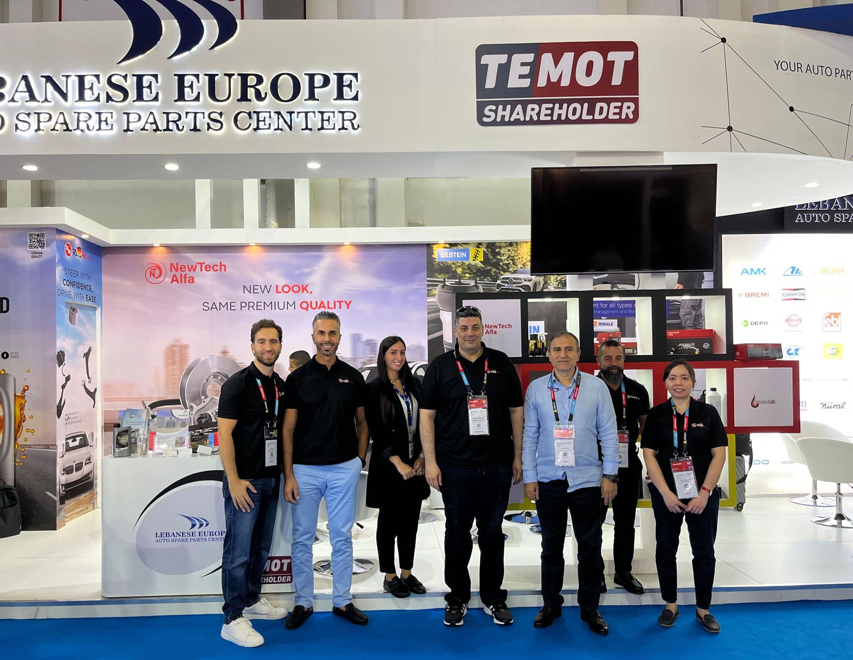 Lebanese Europe Auto Spare Parts Center Shines at Automechanika Dubai ...