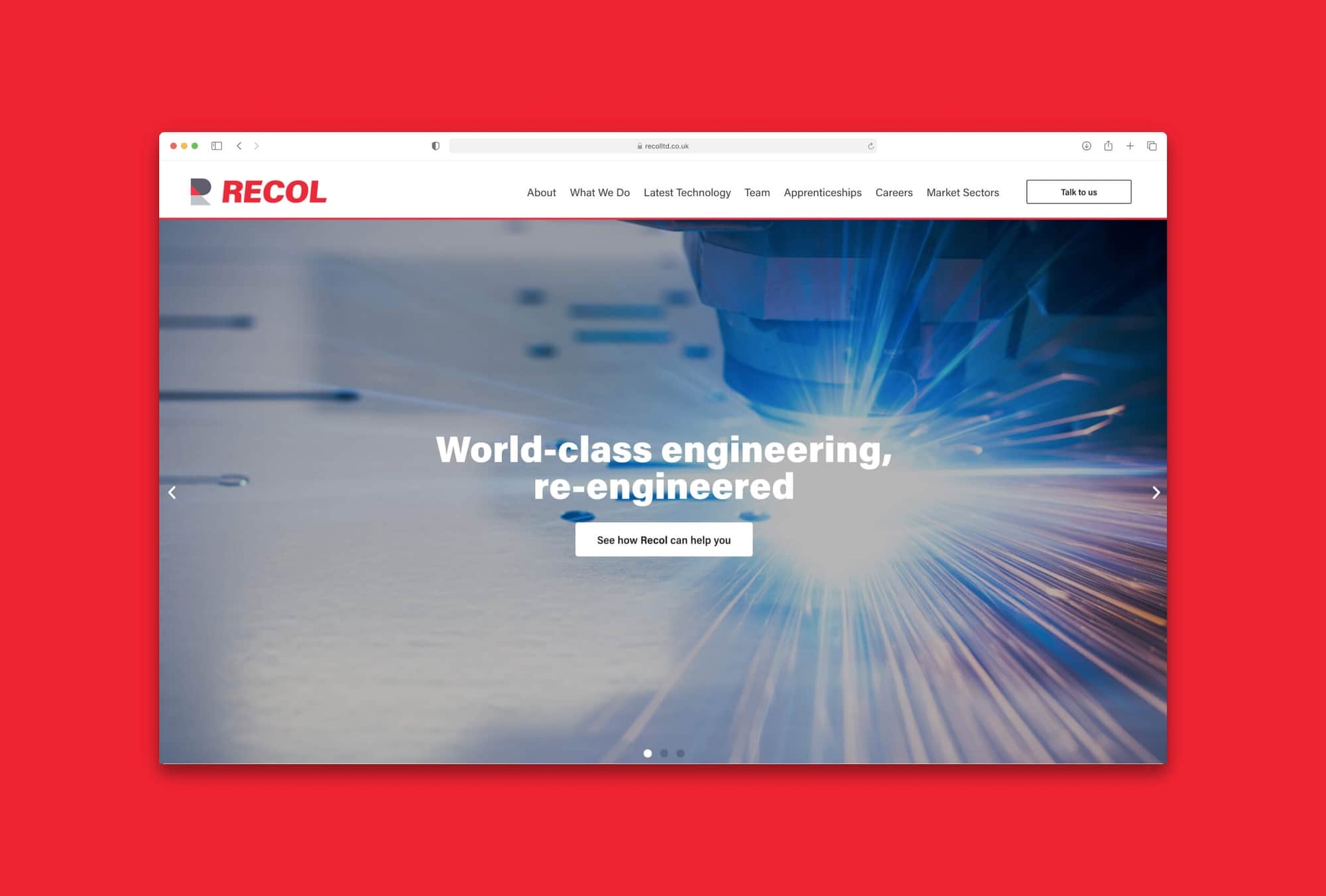 Recol | Web Design by EASISERV