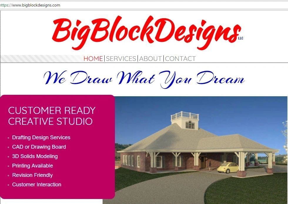 CAD Drafting | Wetumpka, AL | Big Block Designs