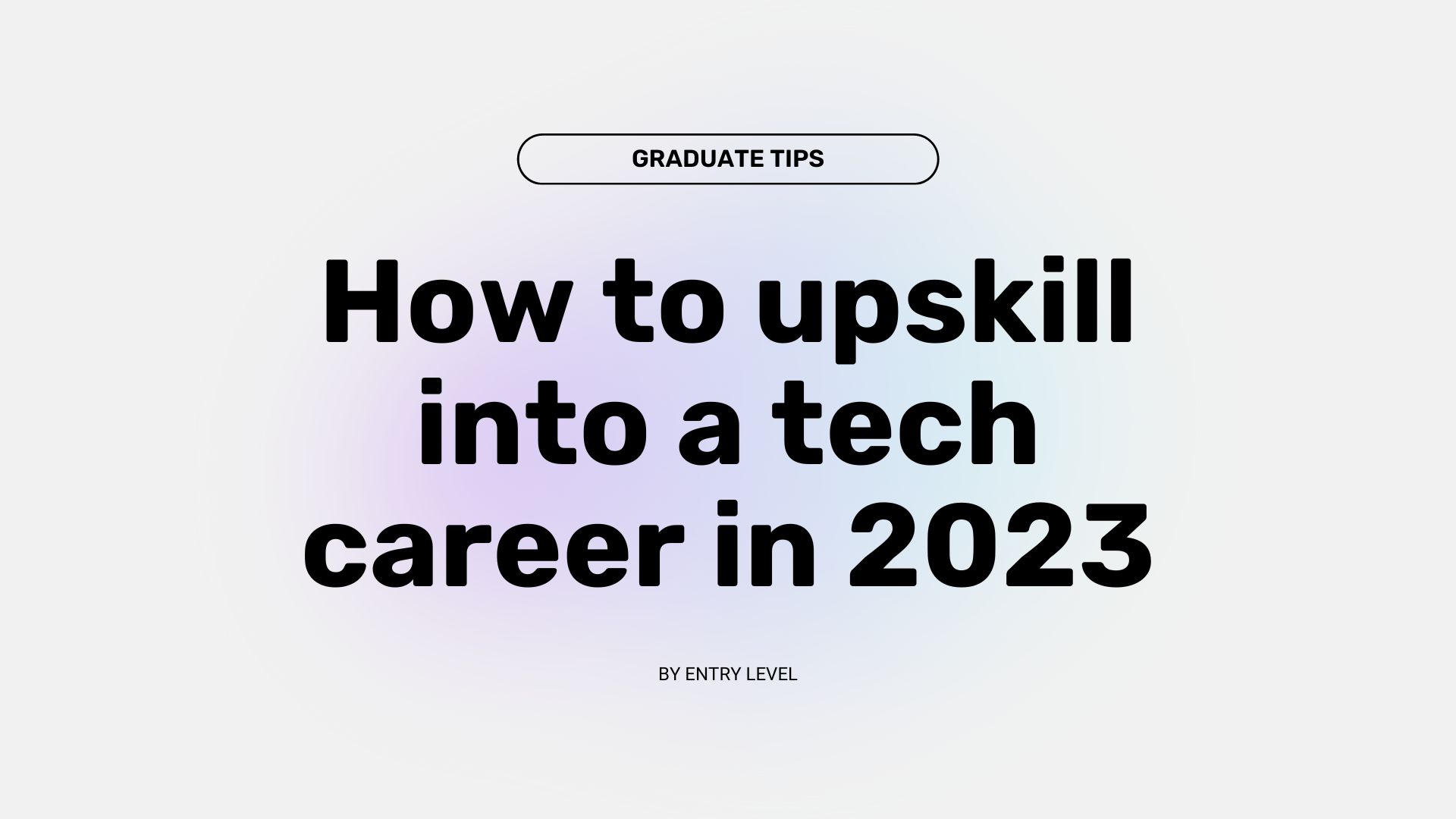 How to upskill into a tech career in 2023 - HEX