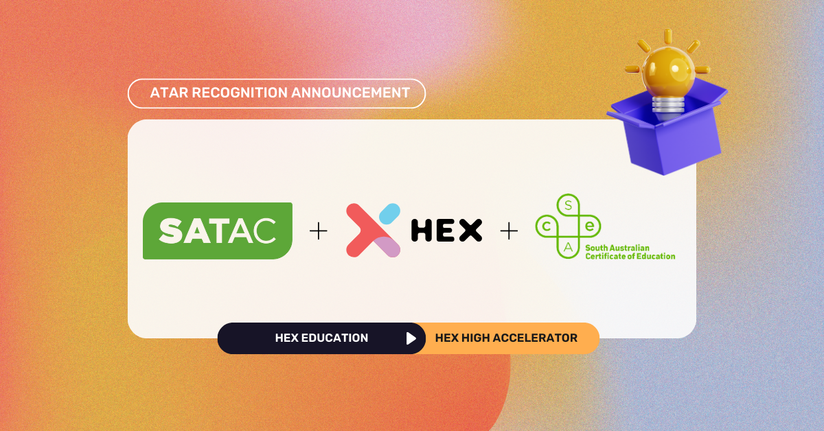 HEX High Accelerator Program recognised for ATAR by the South ...