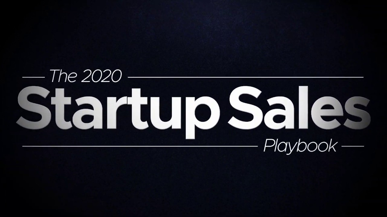 The Startup Sales Playbook