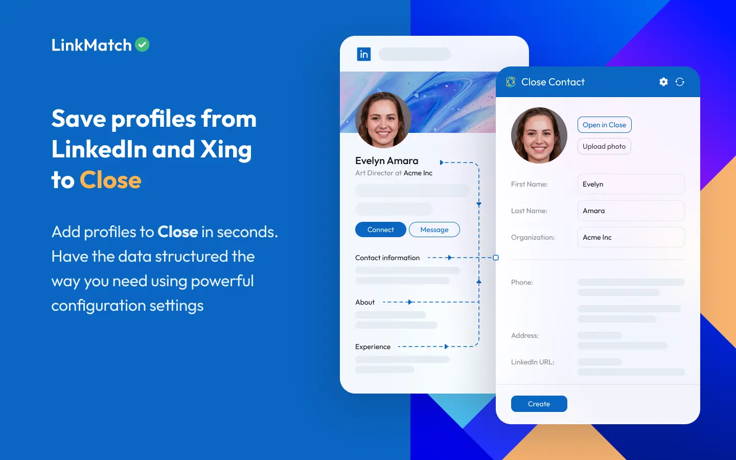 LinkMatch CRM Integration