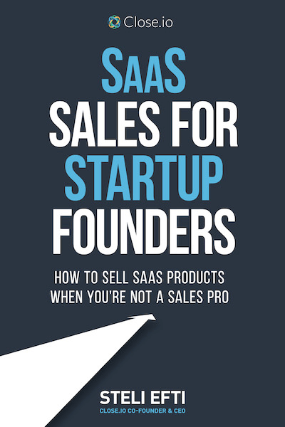 SaaS Sales For Startup Founders (free book)