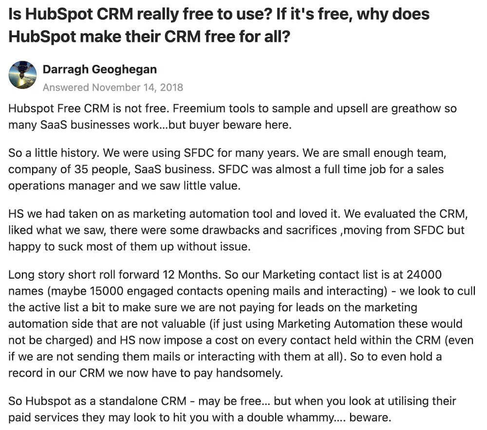 HubSpot Free CRM Limitations & How to Overcome Them