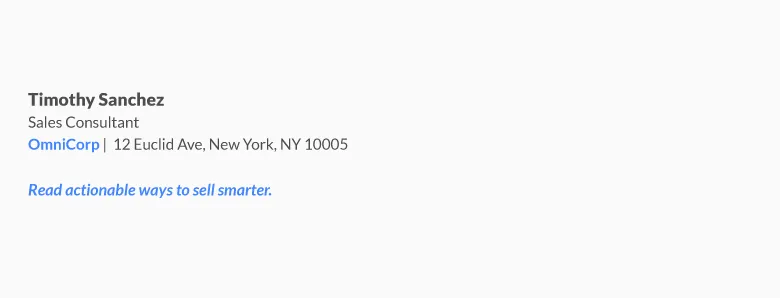 7 Sales Email Signature Examples to Increase Conversions in 2024