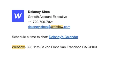 7 Sales Email Signature Examples to Increase Conversions in 2024