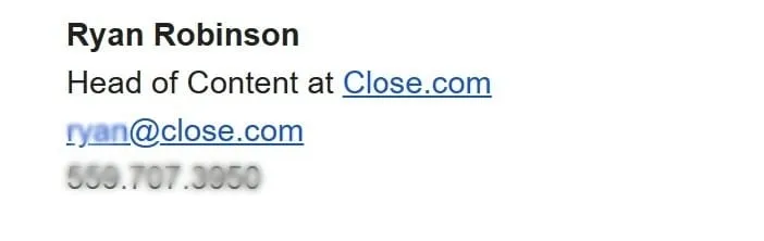 7 Sales Email Signature Examples to Increase Conversions in 2024