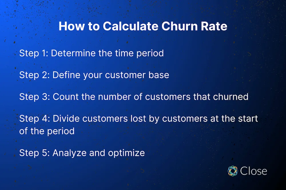 The Ultimate Guide to Calculating Churn Rate (Step-by-Step Process)