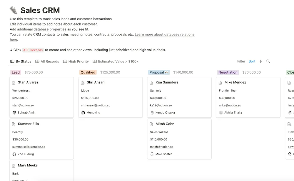 Relationship Management: Get to Know Your Customers (CRM)