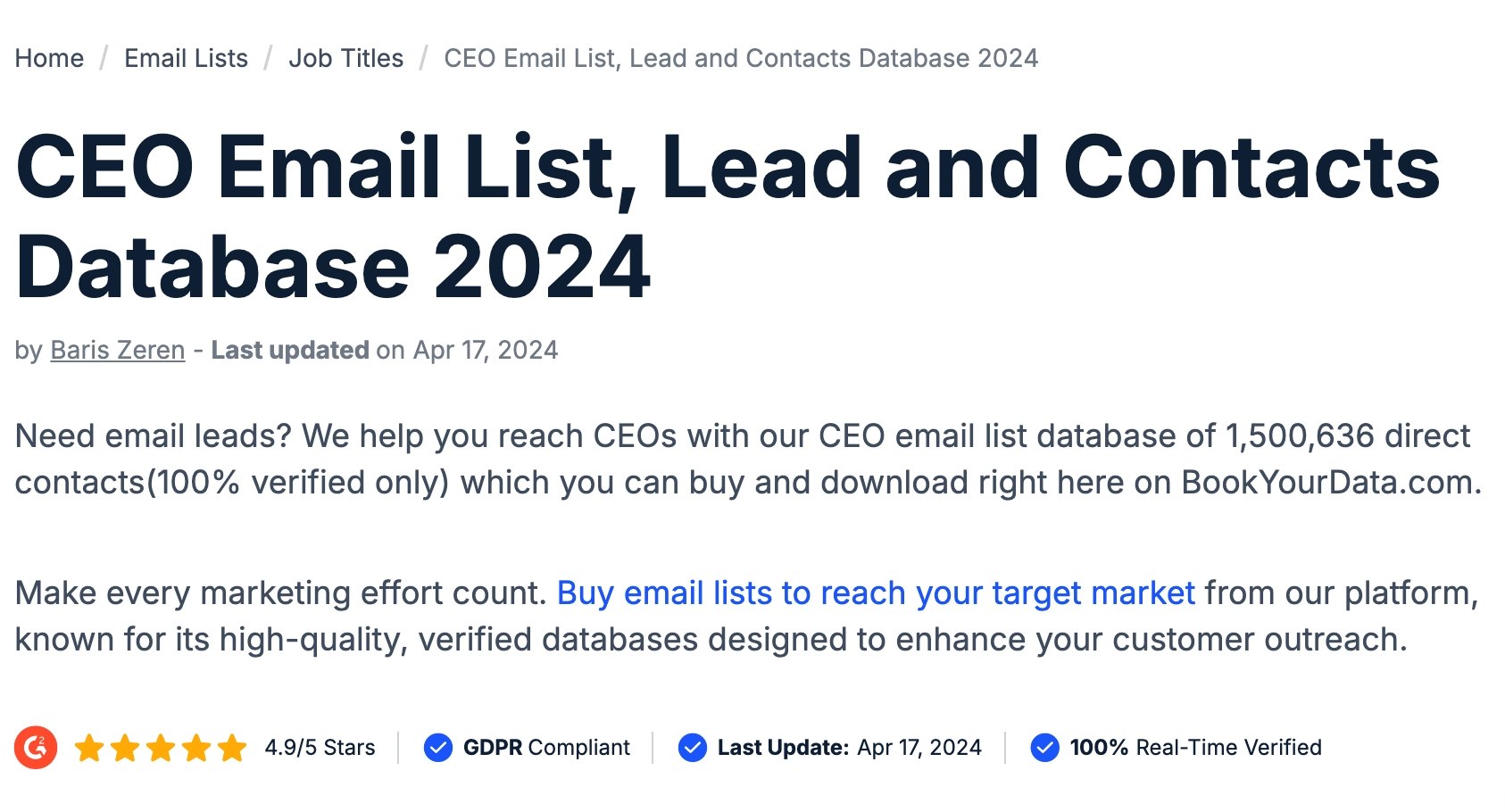 4 Best CEO Email Finders + How to Find Executives With no Info
