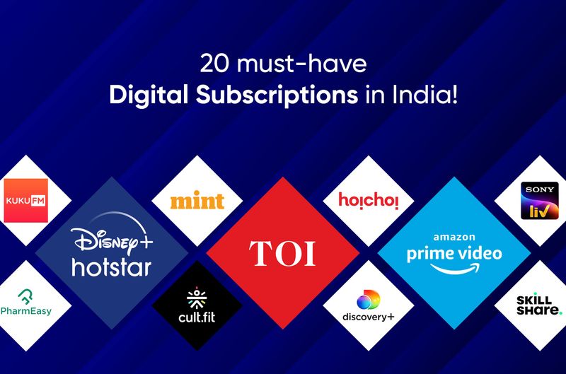 Best Digital Subscriptions In India
