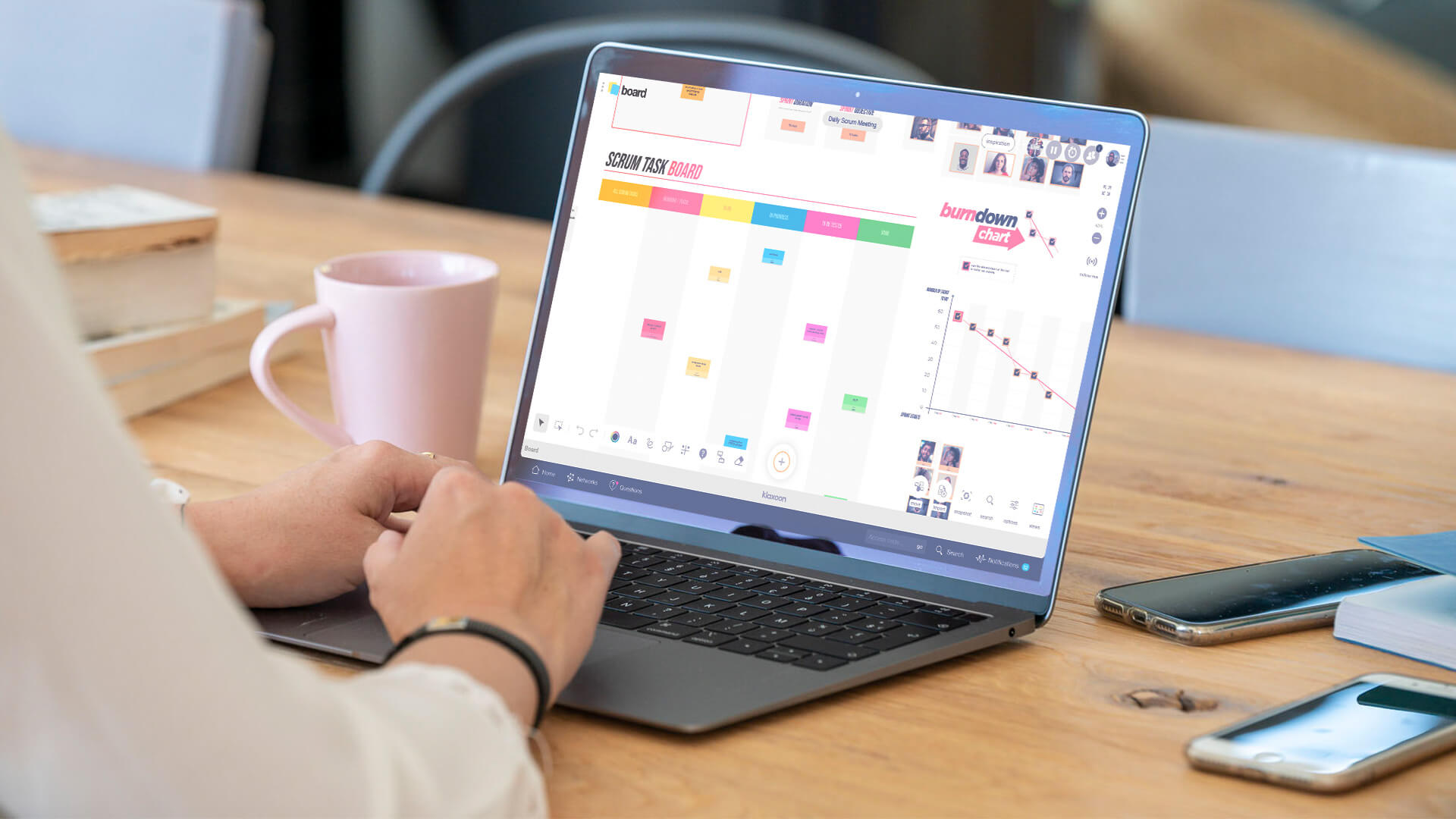 Daily Scrum Meeting: the sprint development team’s daily meeting ...