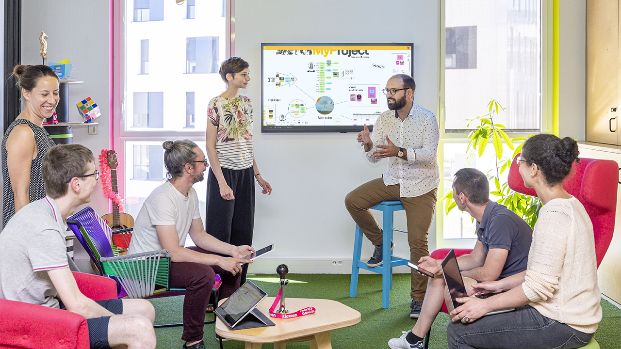 Sketch My Project: a visual project management plan - Templates | Klaxoon