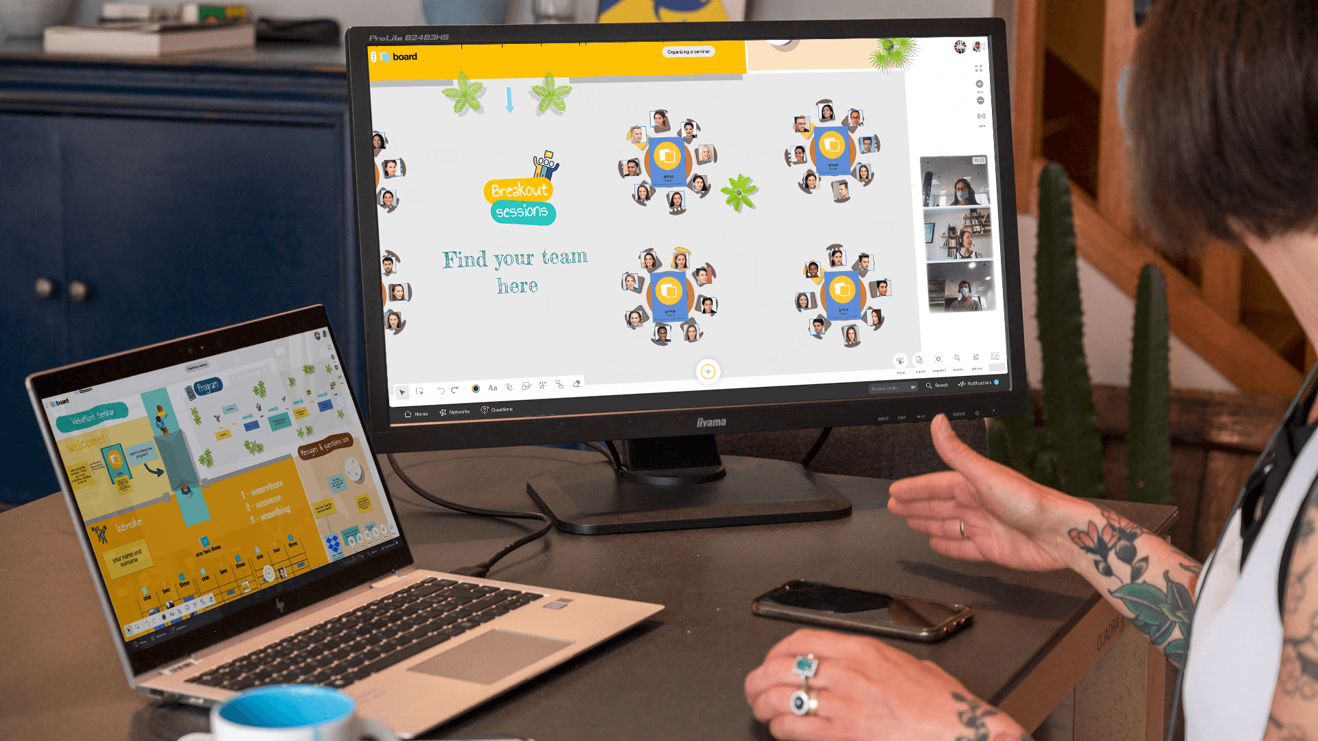 How to organize a seminar in 5 easy steps - Templates - Templates | Klaxoon
