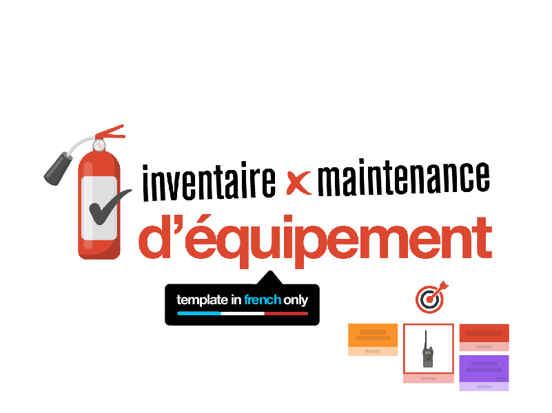 Equipment Maintenance Checklist: inventory & verification - Templates ...