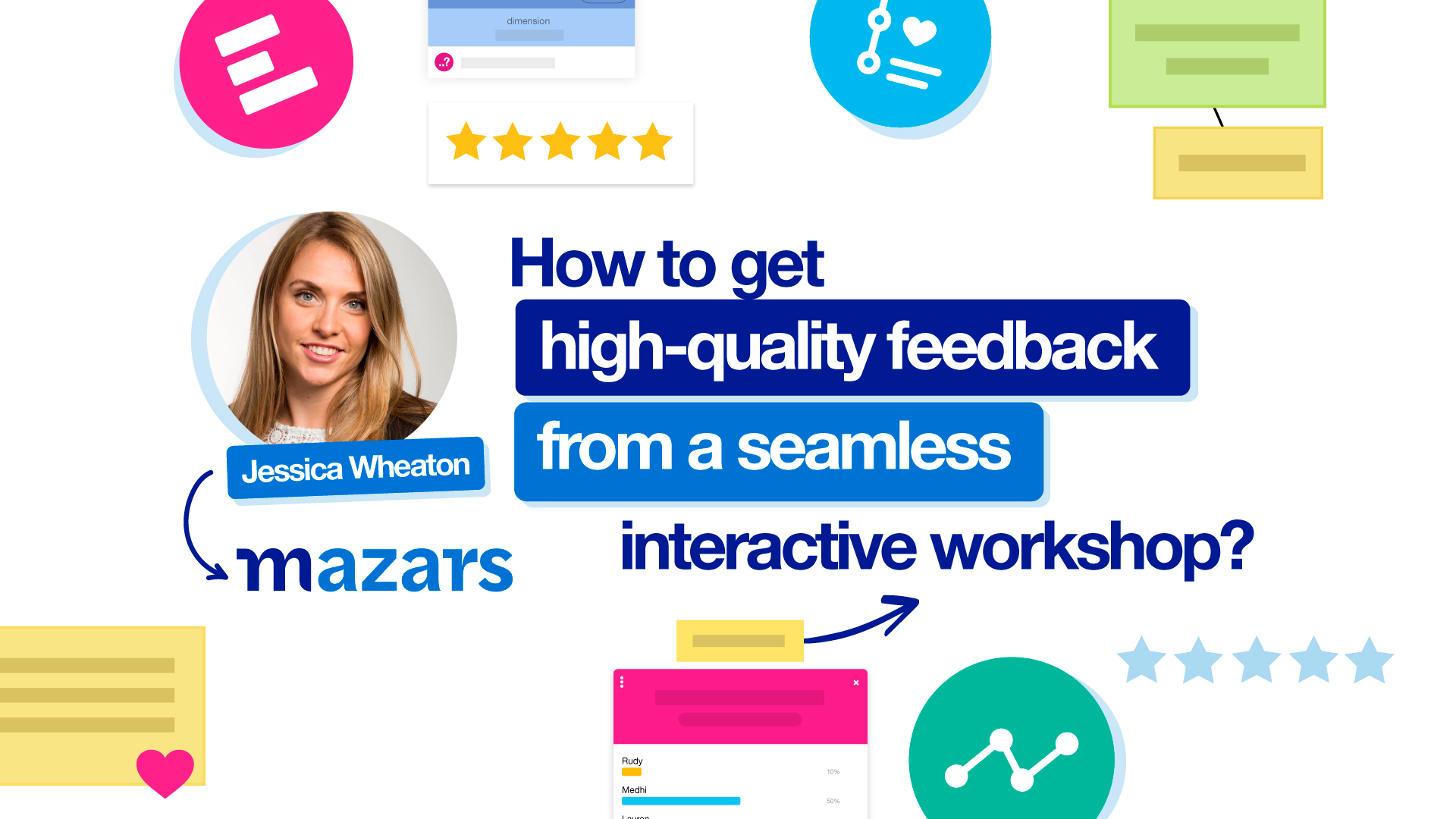 Get consolidated opinions from a more interactive feedback workshop ...
