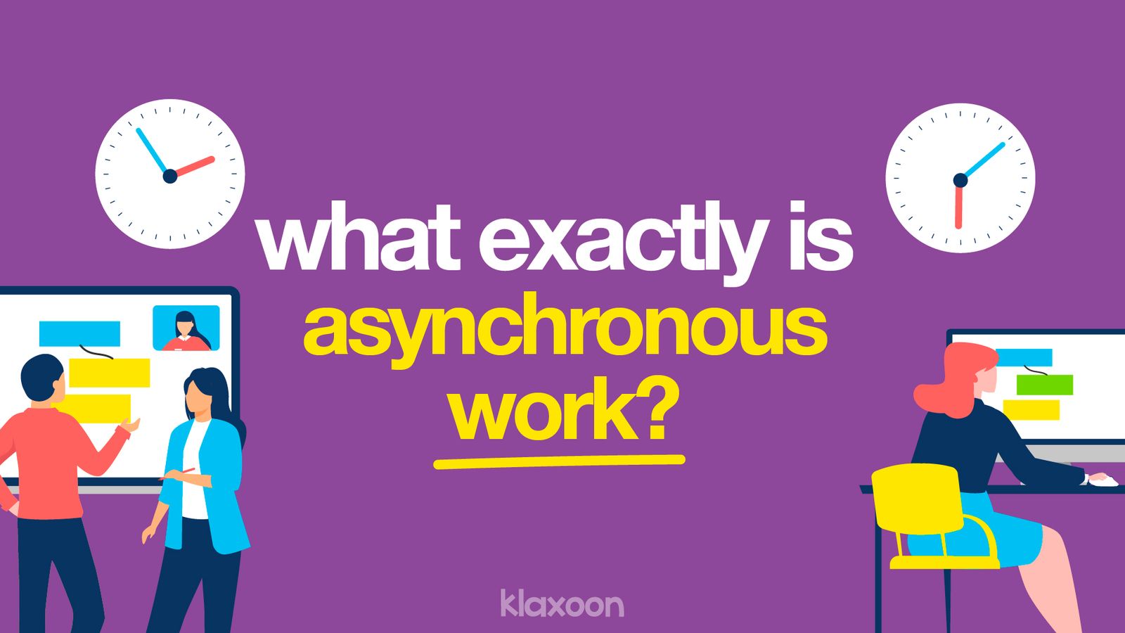 Get a better understanding of the concept of asynchronous work ...