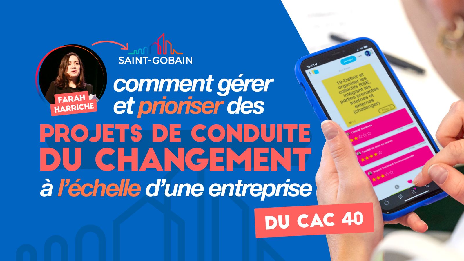 Prioriser la conduite du changement dans une entreprise du CAC 40 - Cas ...