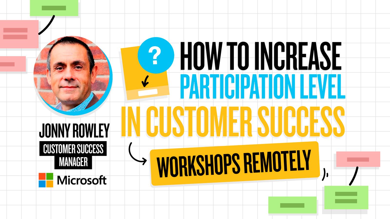 Increase participation level in customer success workshops remotely ...