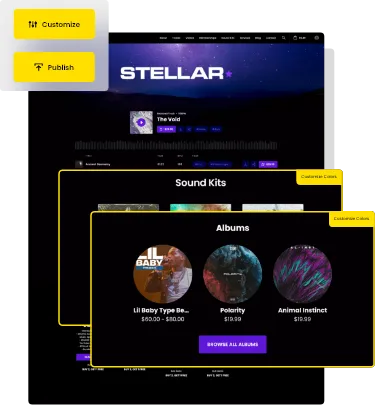 Pro Page ‒ BeatStars Studio