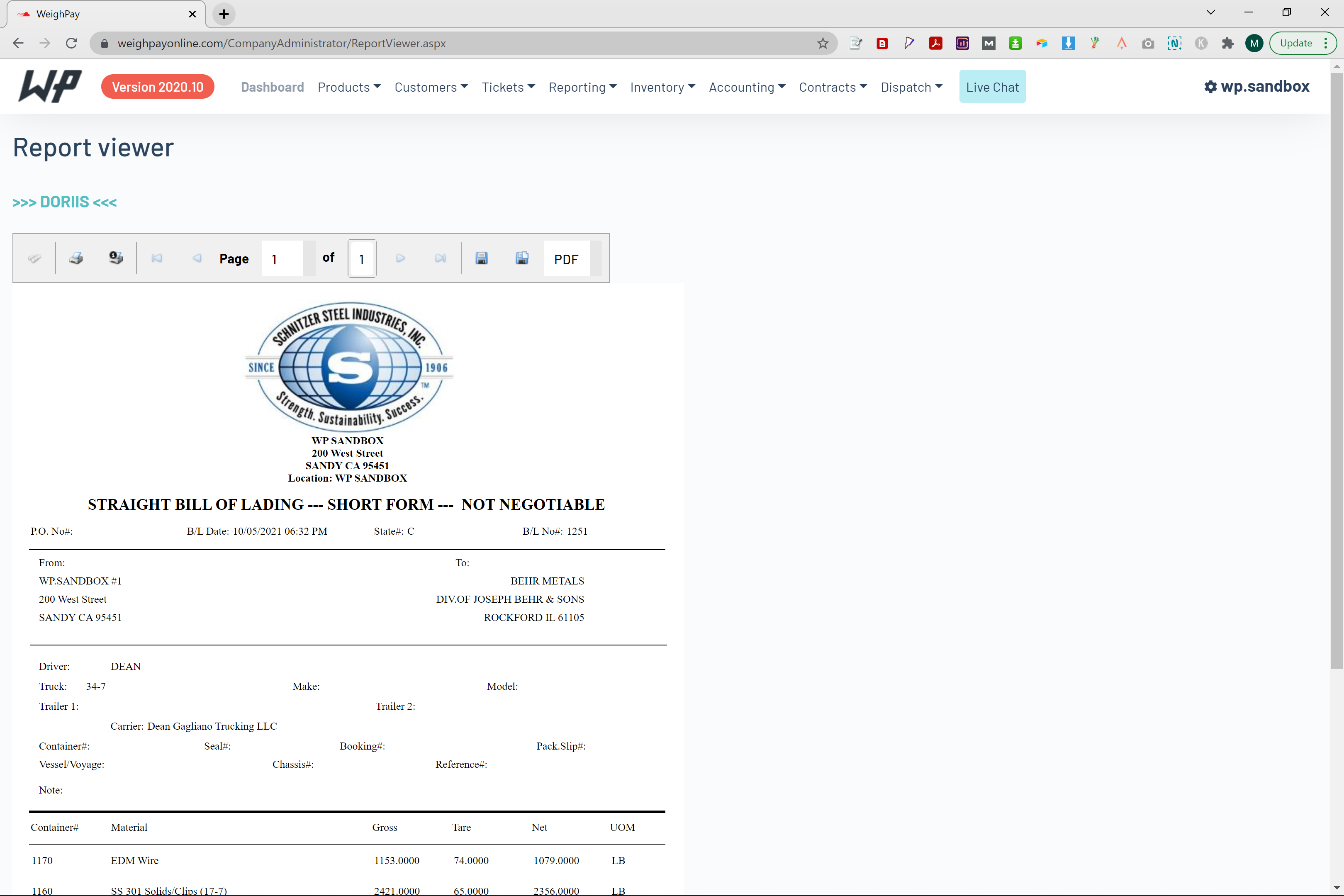 Print Shipping Documents, BOL & Labels for Scrap Metal, Recylers ...