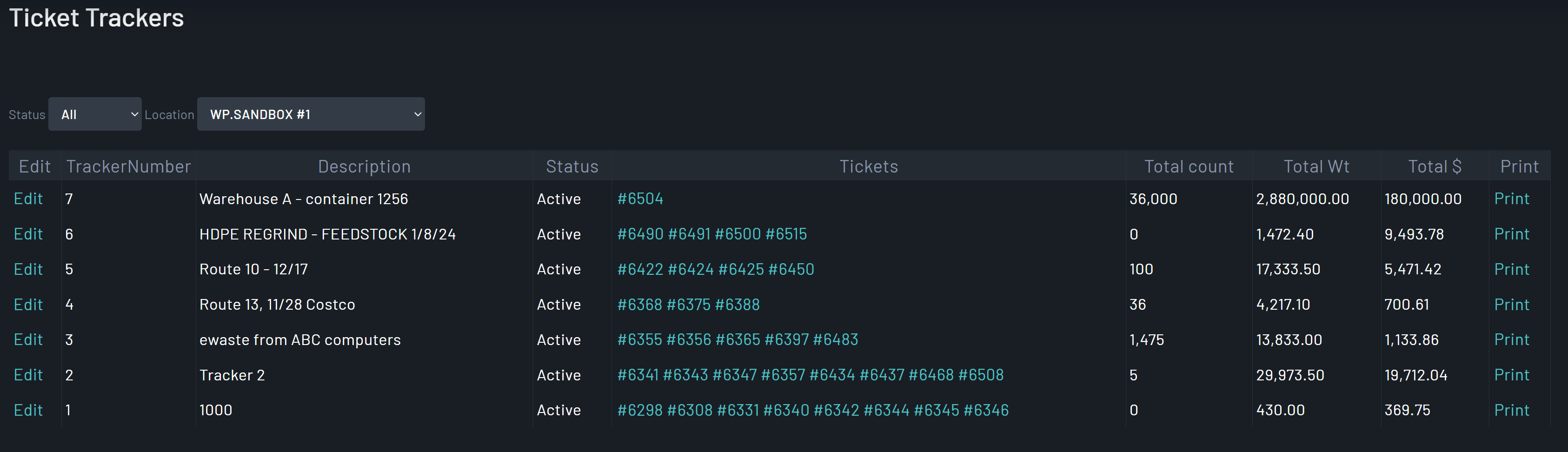 Ticket Tracker for Scrap Metal, Recylers & Waste Management Industry
