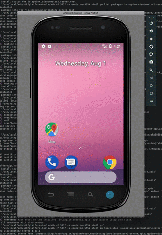 Automating Complex Gestures with the W3C Actions API