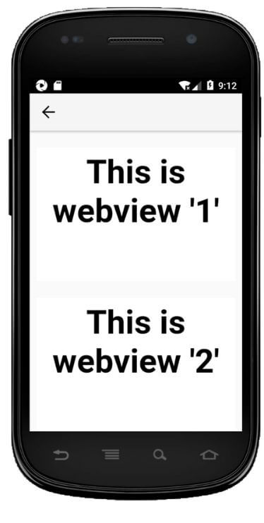 Working with Multiple Webviews in Android Hybrid Apps