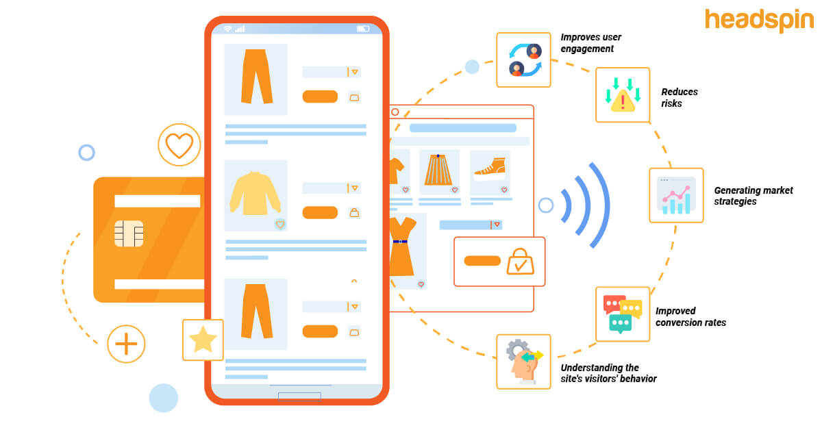 Retail and ecommerce application testing for improved customer experiences