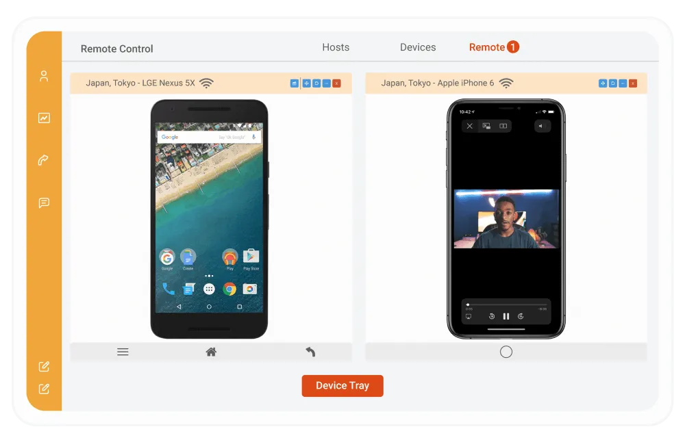 Mobile App Test Automation Tool - Debug Using Real Devices