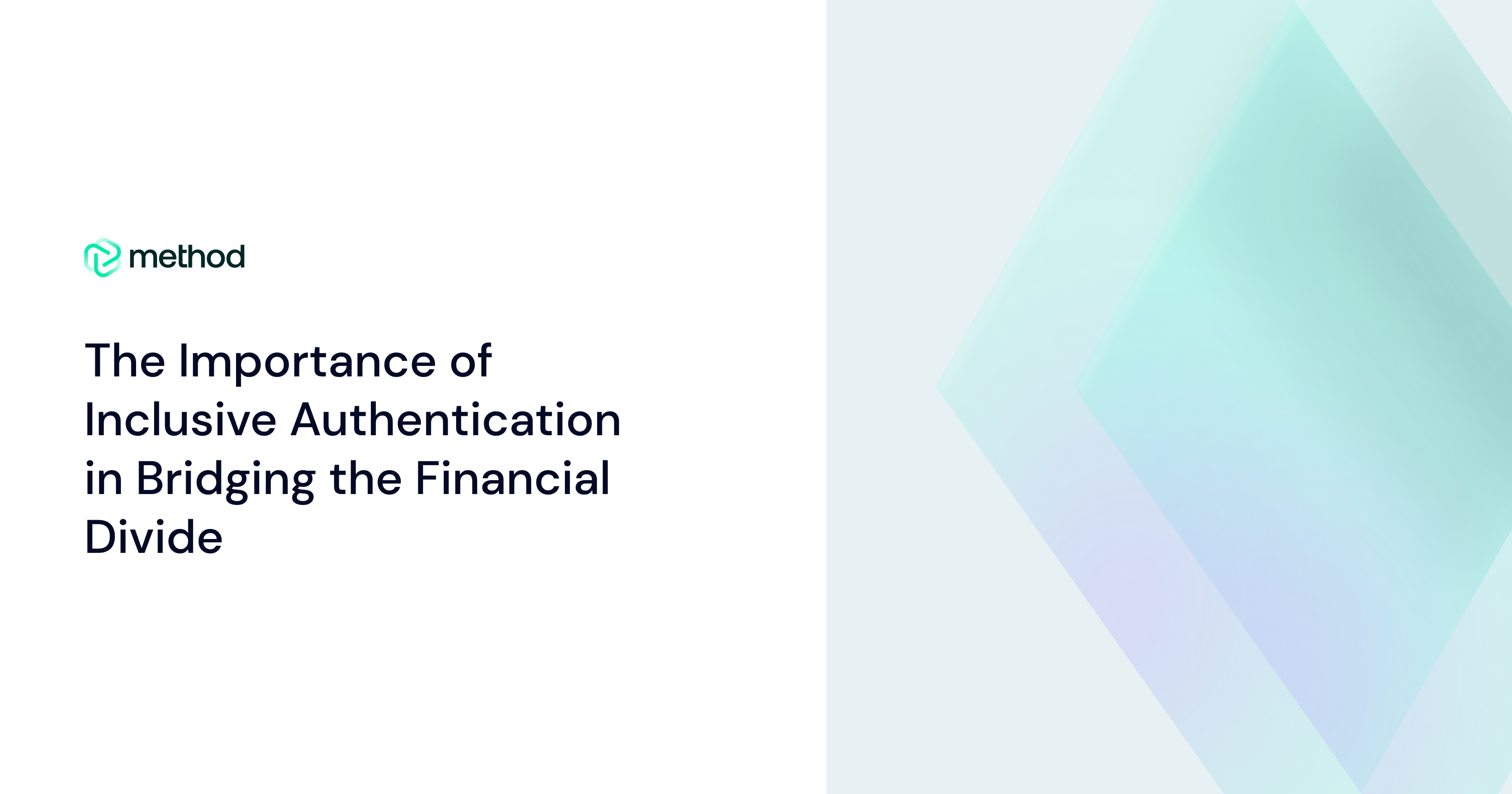 The Importance of Inclusive Authentication in Bridging the Financial ...