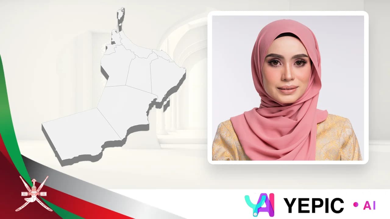 The Oman Government Uses Yepic AI to Stream AI Avatars to the Nation