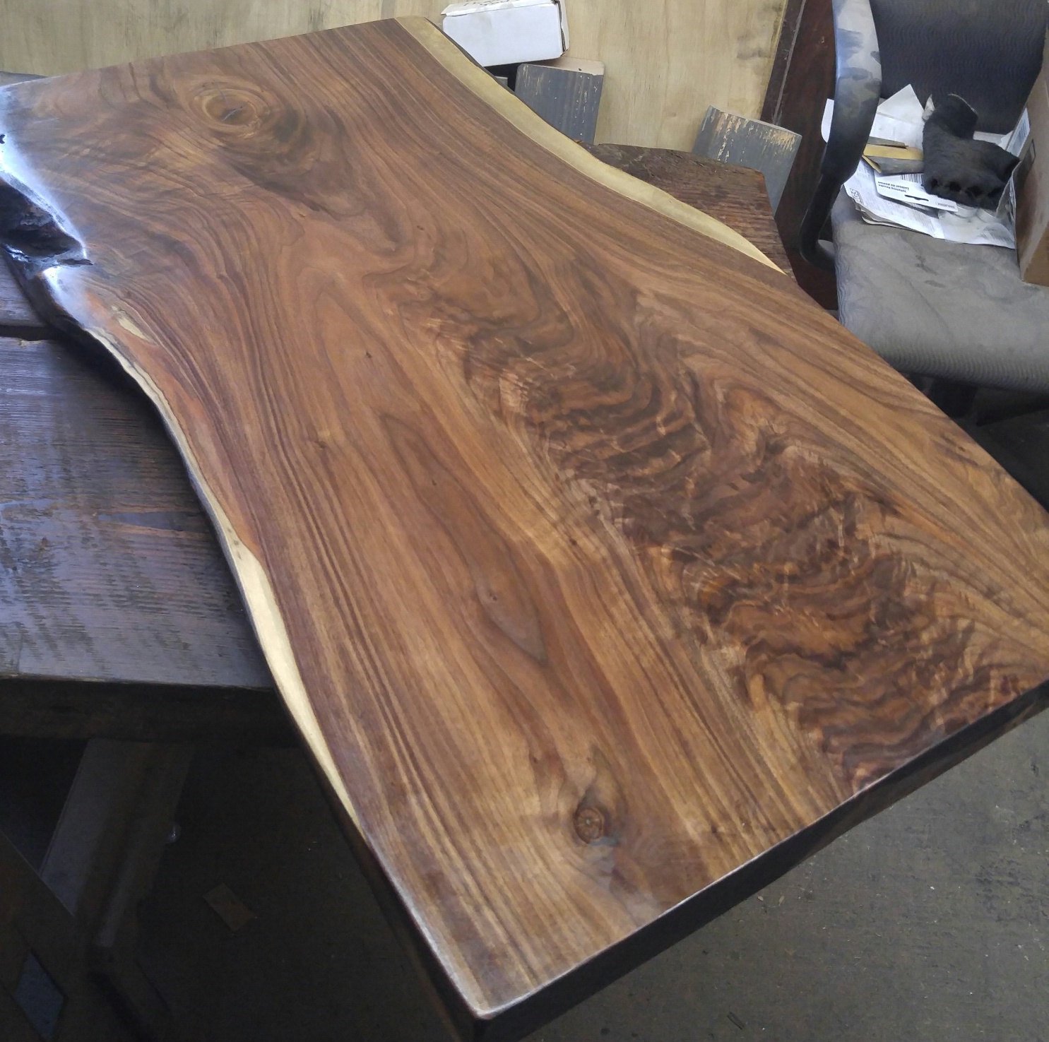 Wicked Grain - Black Walnut Slabs