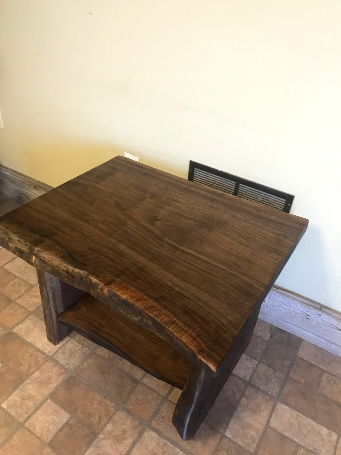 Wicked Grain - Black Walnut Side Tables