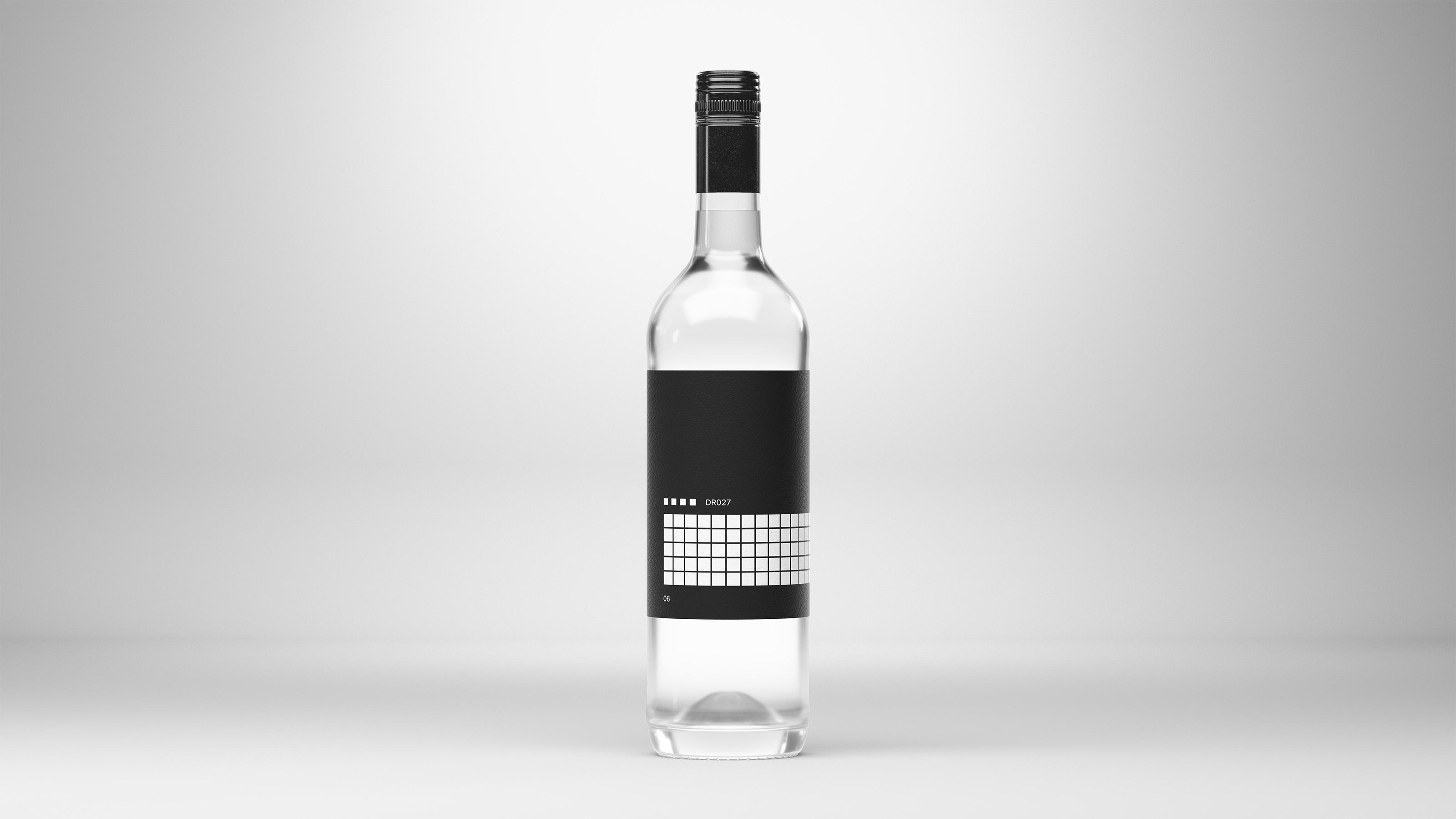 027 Wine Bottle Bordeaux Mockup Darkroom