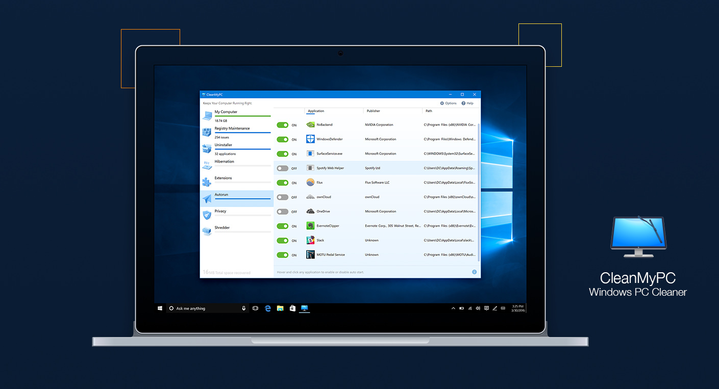 The Best Cleaner for Mac is now available on PC & it's called CleanMyPC
